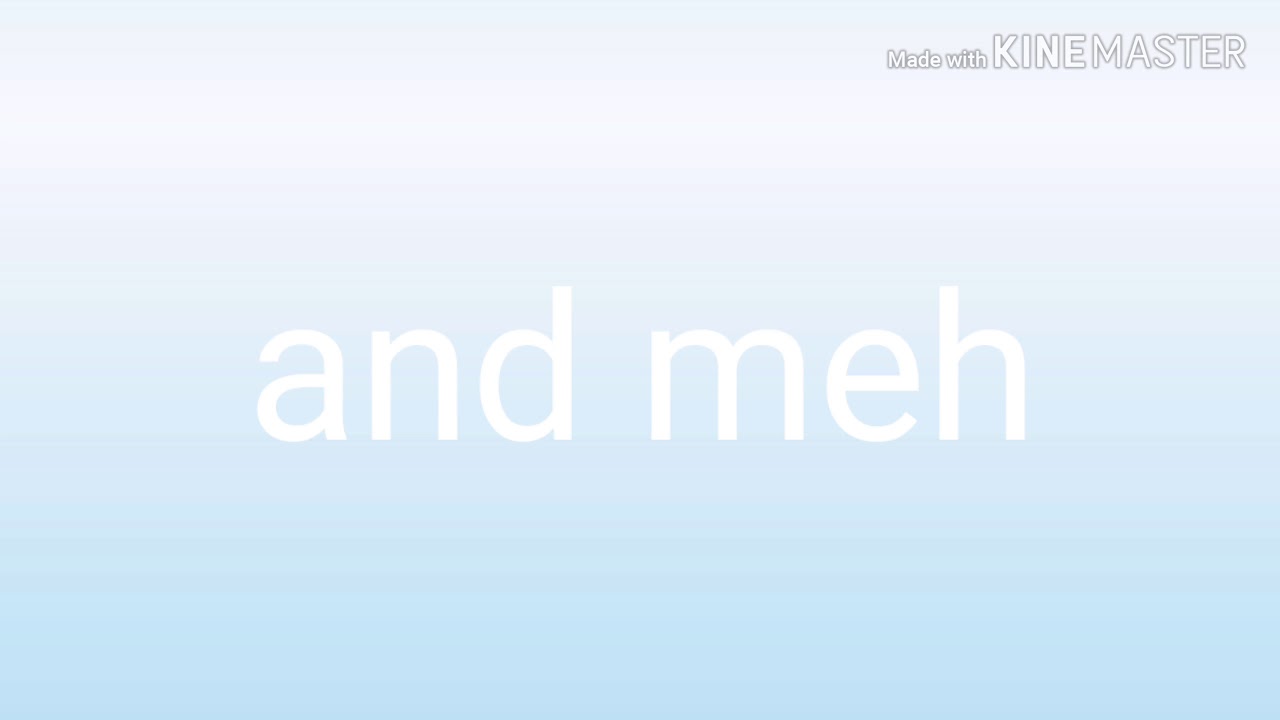 Boys meme piggy and meh - YouTube