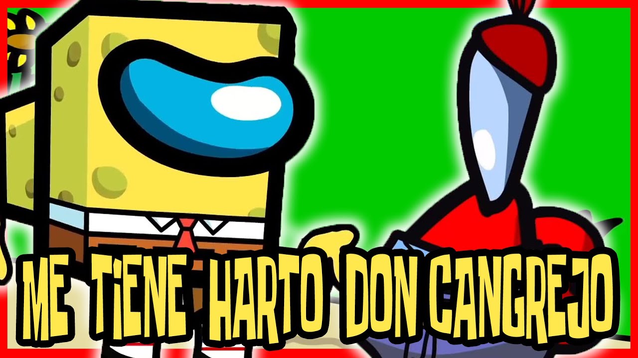 Bob Esponja | Among Us Animacion | HABLEMOS DE ESTO...BOB ESPONJA ...