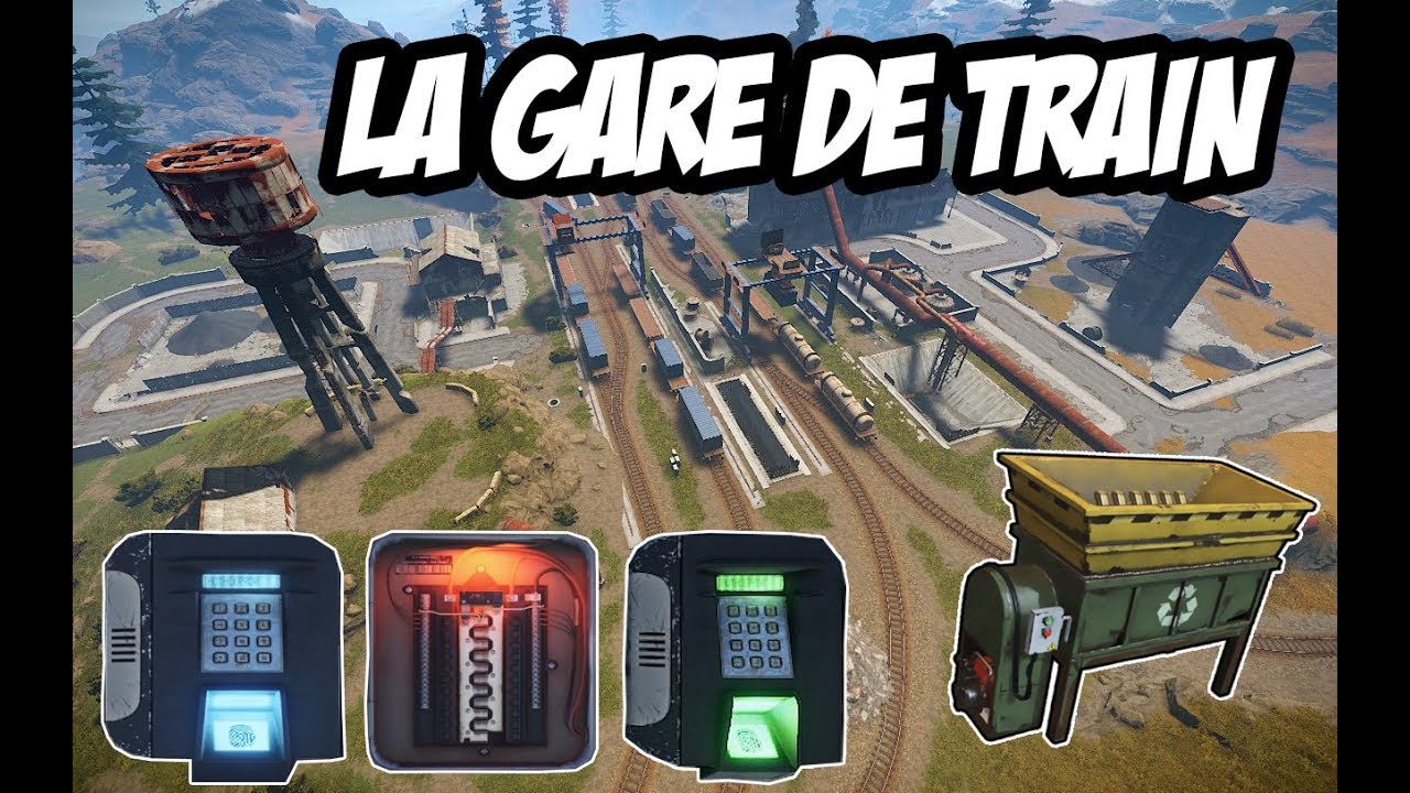 Rust - La Gare De Train [Puzzle + infos] - YouTube
