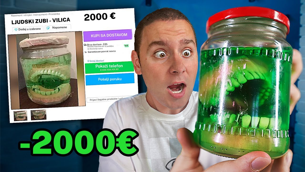 KUPIO SAM ČUDNE STVARI NA INTERNETU - YouTube