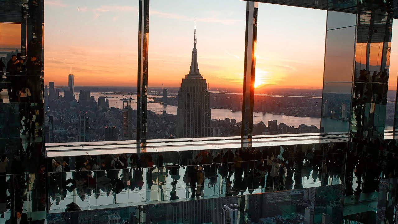SUMMIT One Vanderbilt At Sunset - The most AMAZING Attraction in NYC ...