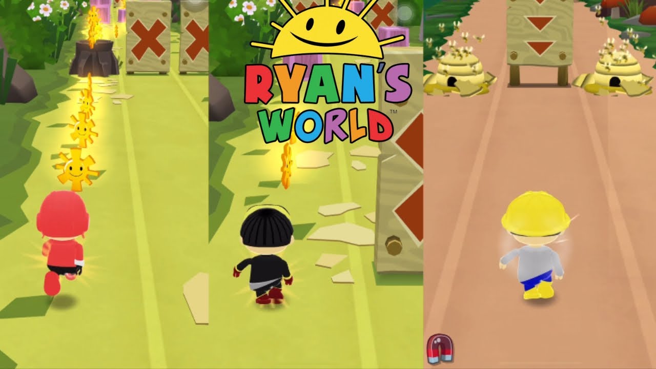 Tag with Ryan Game || Red Ryan vs Super Spy vs Deep Six Ryan- Gameplay ...