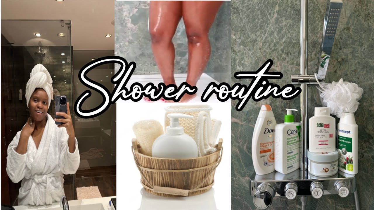 MY SHOWER ROUTINE | feminine hygiene | glowy & healthy skin | body care ...