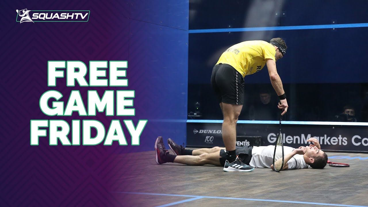"The Ultimate Squash Rally” | Coll v Farag | GillenMarkets Canary Wharf ...