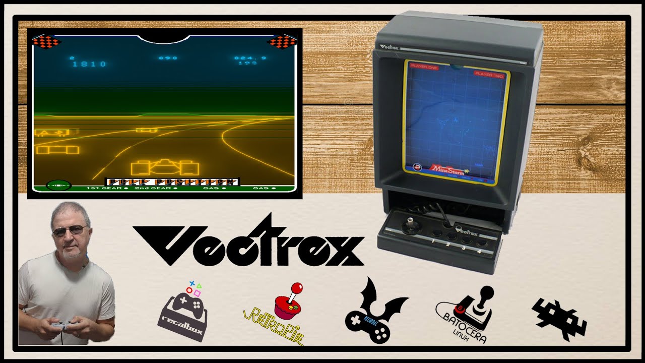 Pack com 32 jogos do Vectrex para Batocera.plus, Recalbox etc. - YouTube