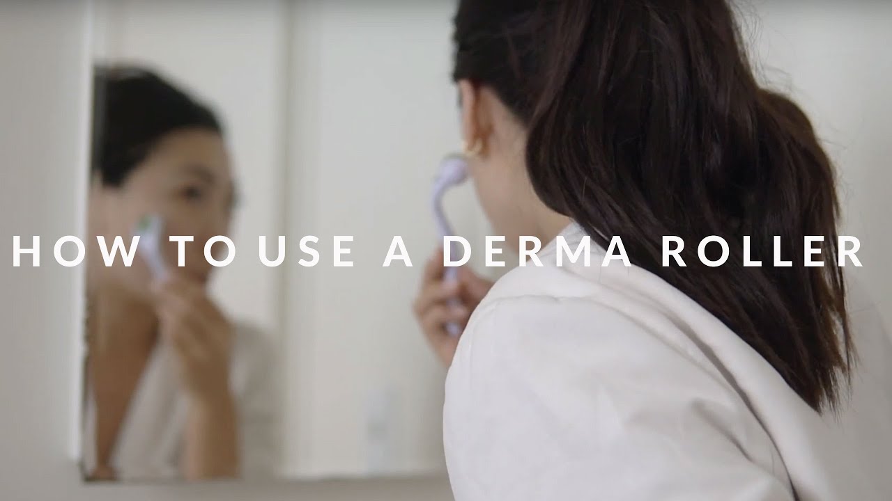 How To Use - Sdara Skincare Microneedle Derma Roller | JULIA SUH - YouTube