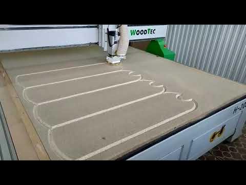 г. Ковров H2030 фрезерный станок с ЧПУ Woodtec во Владимирской обл. - YouTube