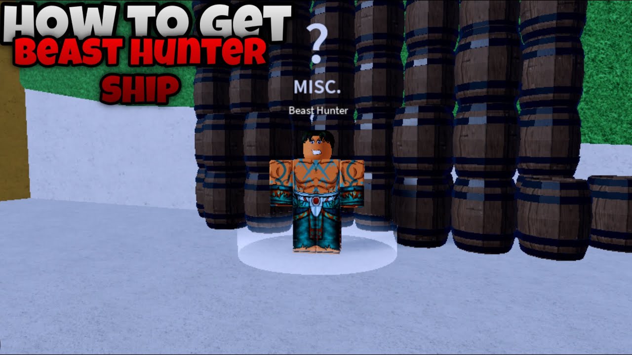 How to get beast hunter ship (blox fruit) - YouTube