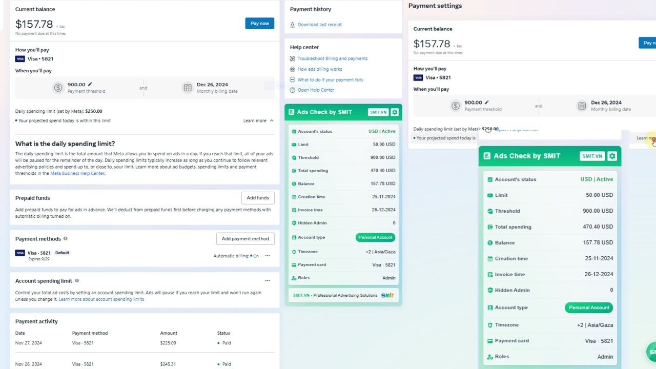 How to Raise Your Payment Threshold Facebook Ads | Facebook Threshold ...