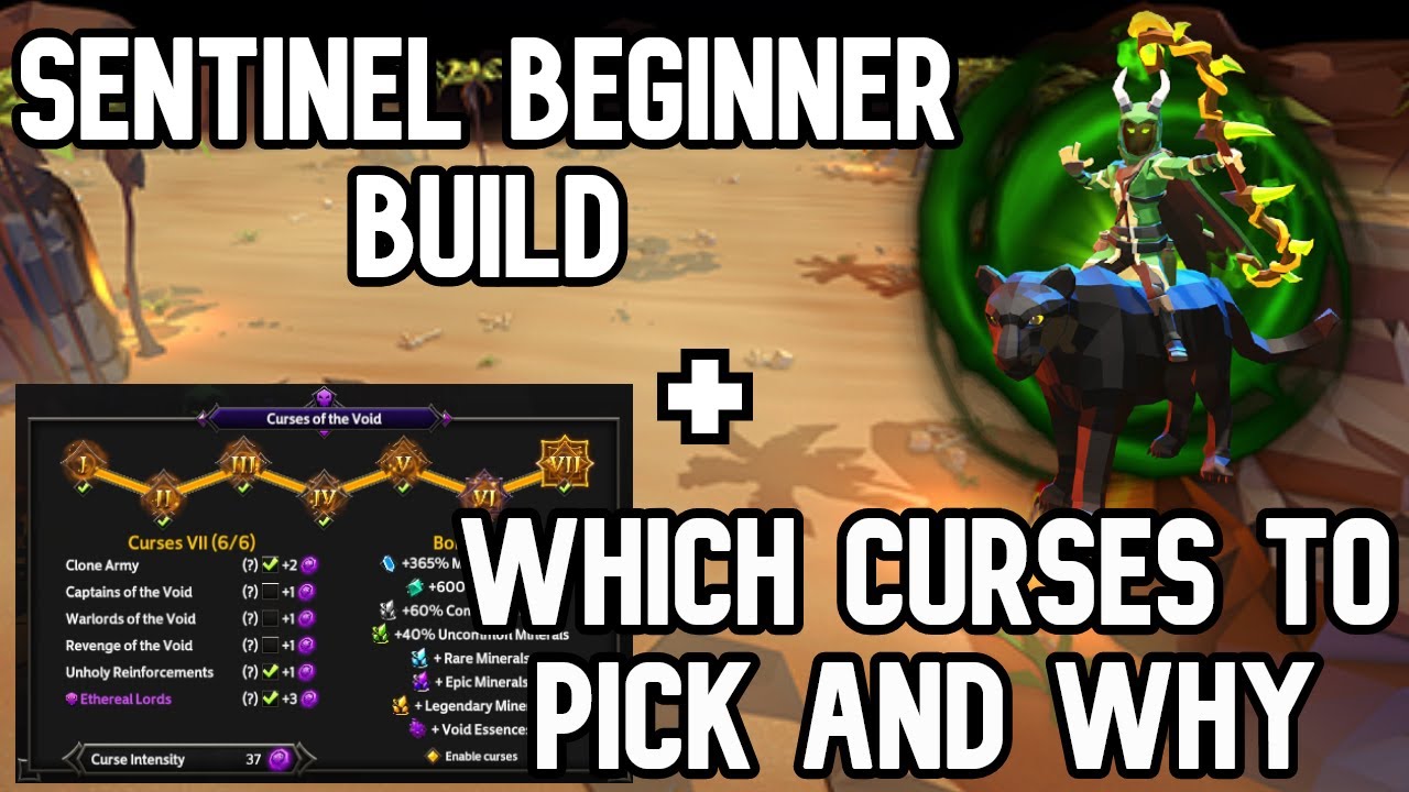 A Guide to Curse Options + Beginners Sentinel Build | Soulstone ...