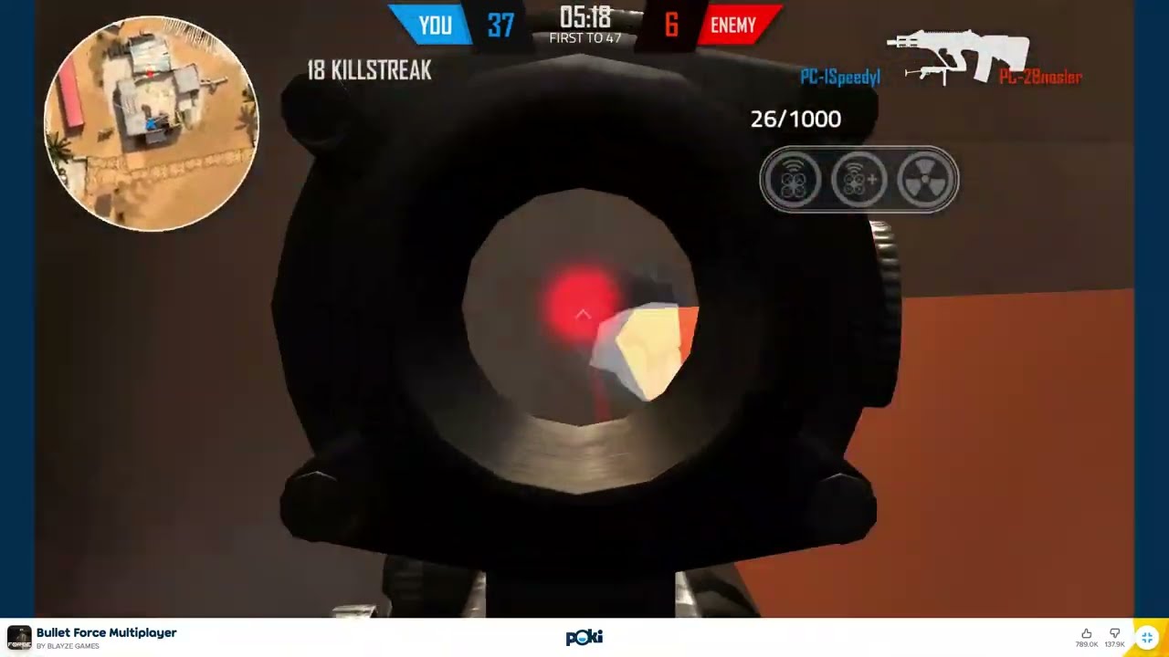 Gun Game Nuke #3 | Bullet Force PC - YouTube