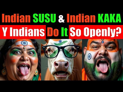 INDIAN SUSU and INDIAN KAKA. Why Do Indians DO IT So Openly? A Comedic Response. Video 8598