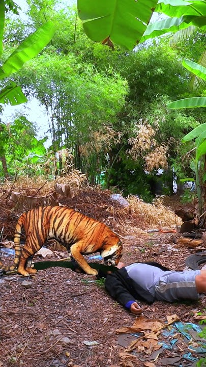 Hey tiger, get out of the way #188 #short #tiger - YouTube