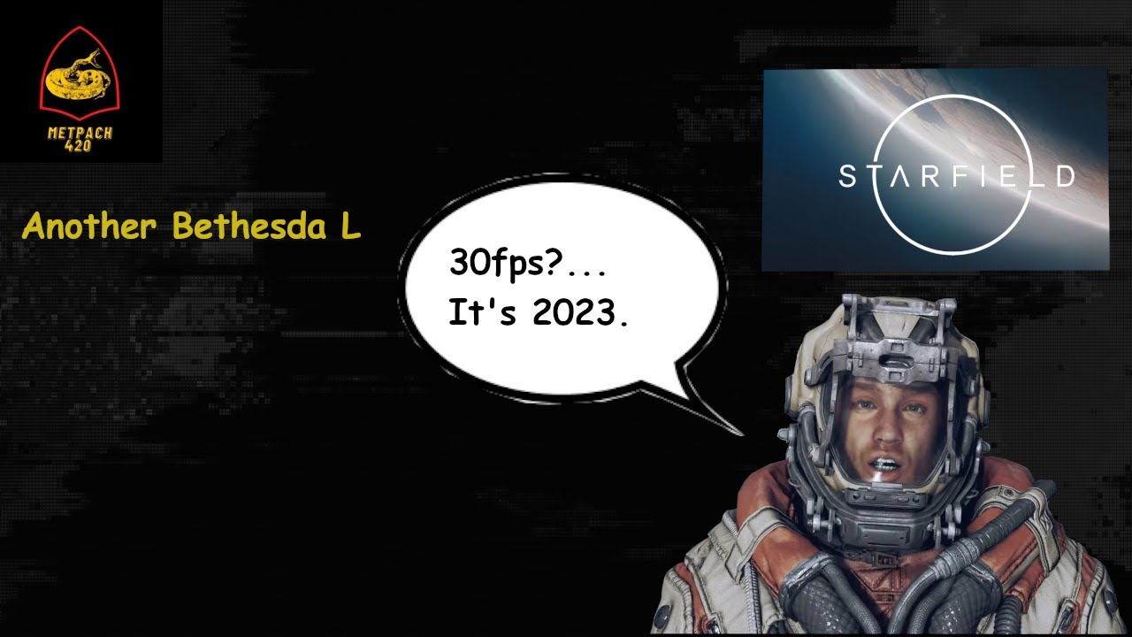 Let's talk about 30 FPS and Starfield - YouTube