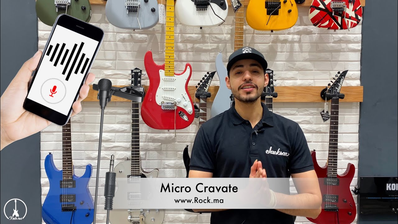 Smartphone et Micro Cravate - Rock.ma - YouTube