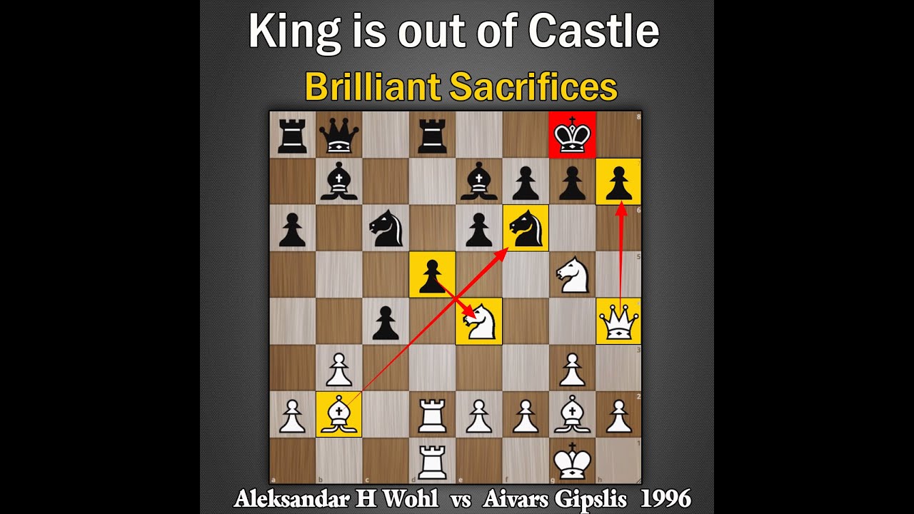 King is out of Castle | Brilliant Sac | Wohl vs Gipslis 1996 - YouTube