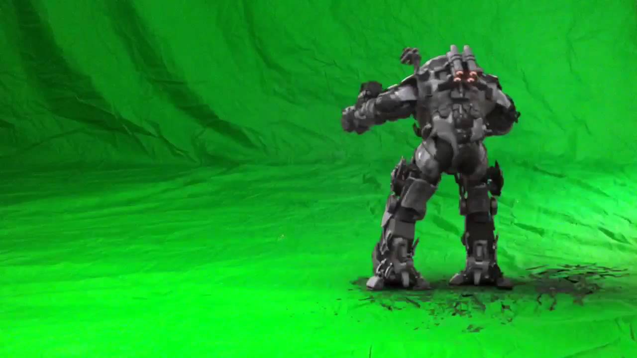 Killer Robot- Green Screen - YouTube