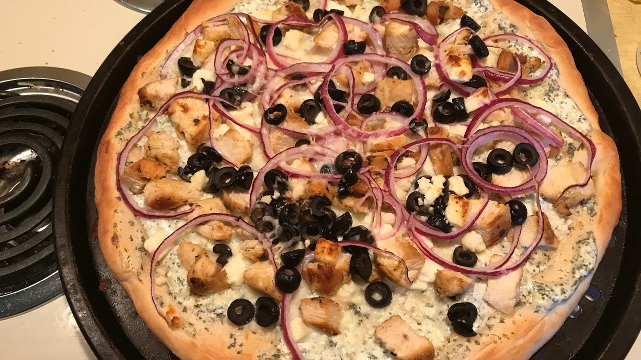 What’s for dinner ? - Chicken gyro Pizza - YouTube