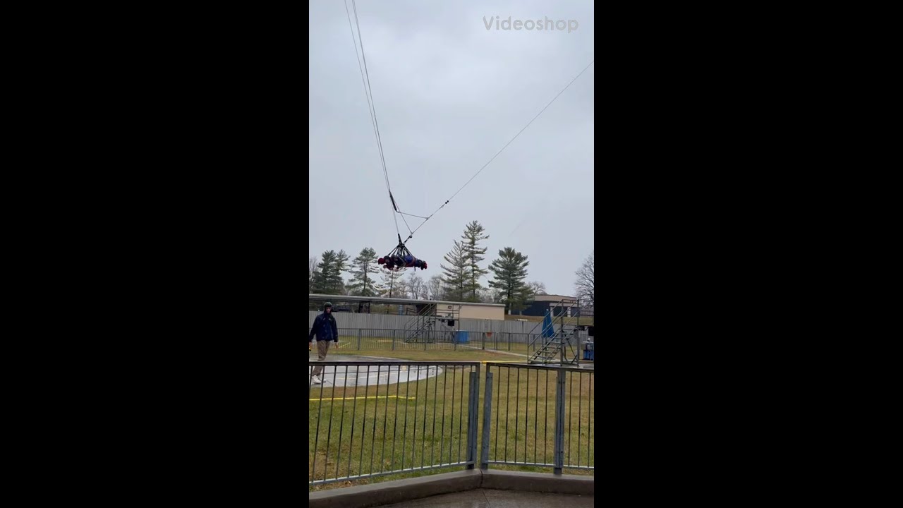 Xtreme Skyflyer Kings Island Off-Ride Footage - YouTube