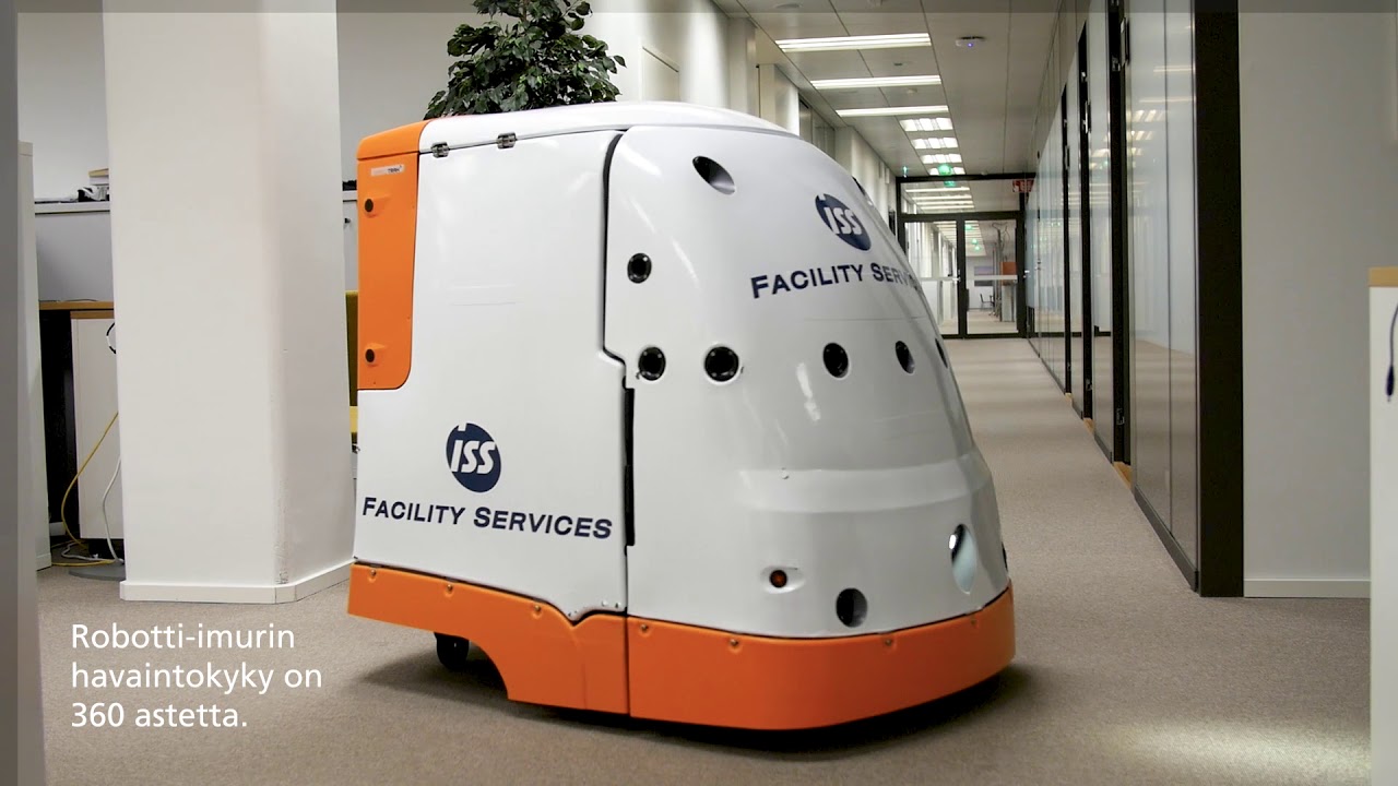 Robotti-imuri uudistaa yrityssiivouksen - YouTube