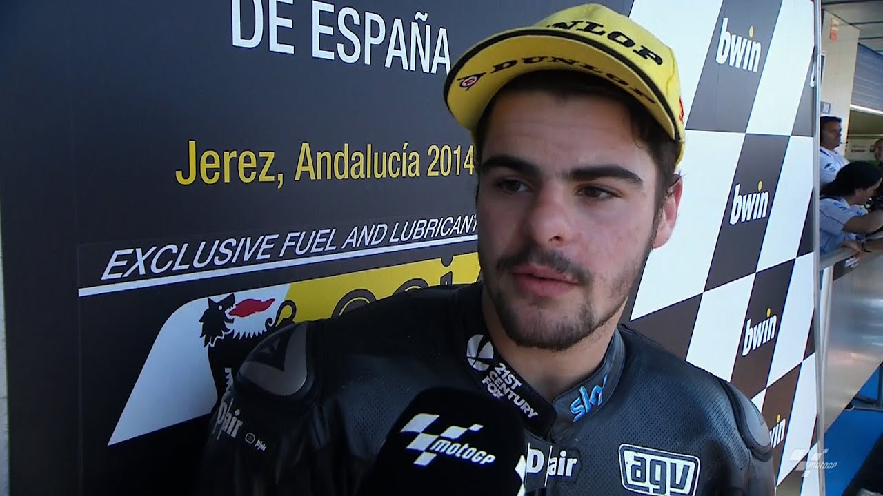 Moto3™ Jerez 2014 -- Romano Fenati interview - YouTube