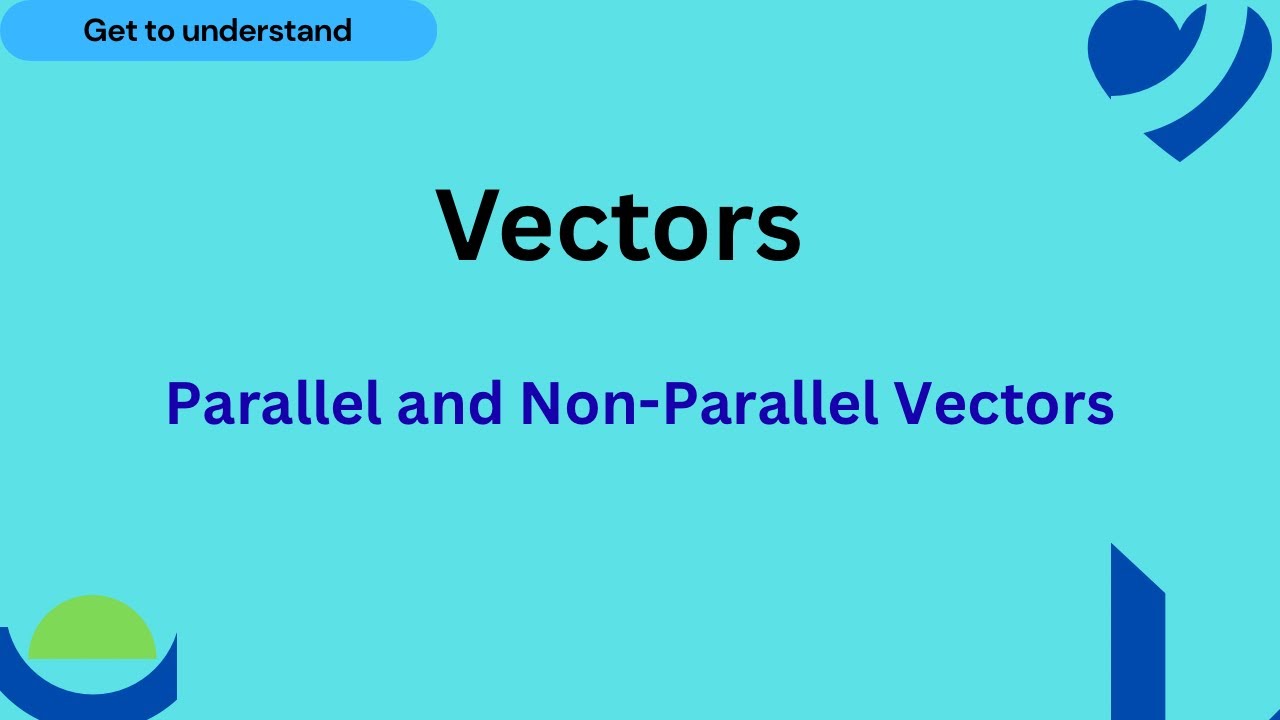 IGCSE Add Maths: Vectors - Part 11- Parallel and Non-Parallel Vectors - YouTube