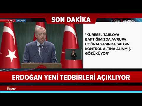 Cumhurbaşkanı Erdoğan: Kısa Çalışma Ödeneği Ve İşsizlik Ödeneği 1 Ay Daha Uzatıldı