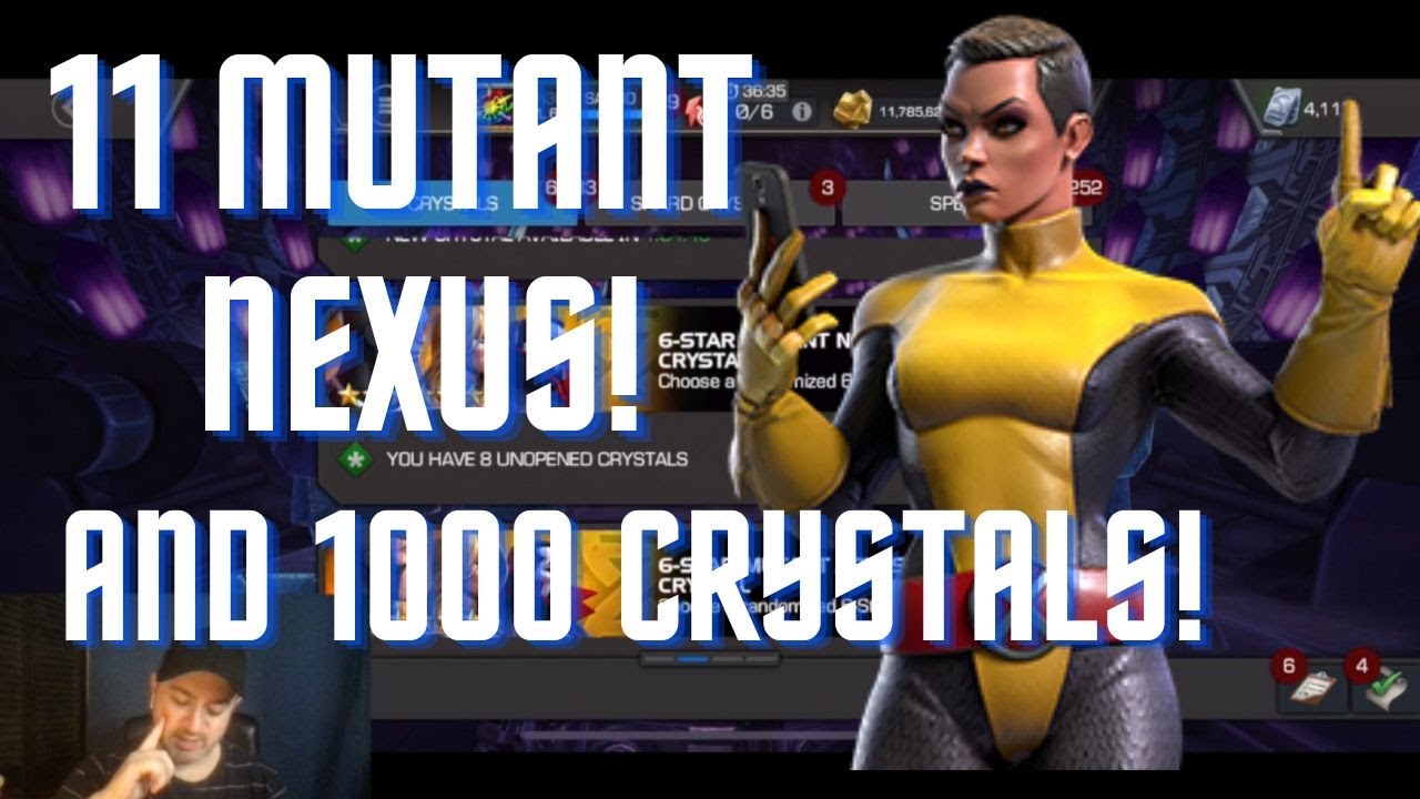 MCOC 11 Mutant Nexus Crystals! Negasonic Grind! Marvel Contest of ...