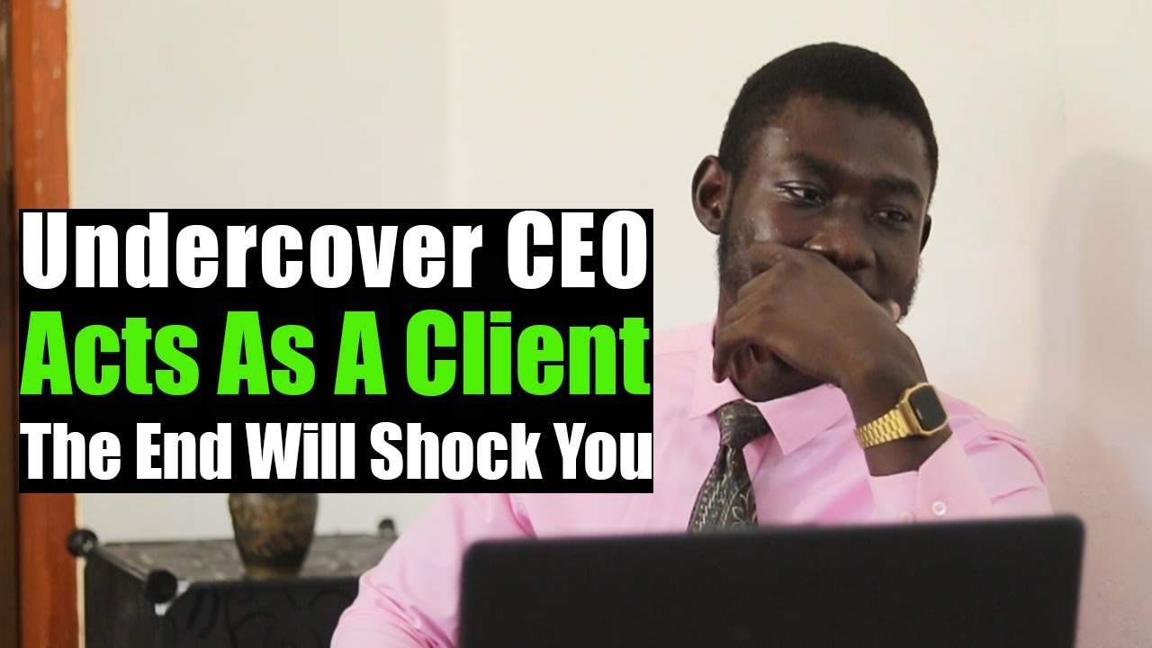 Undercover CEO Acts As Client... The End Will Shock You | English ...