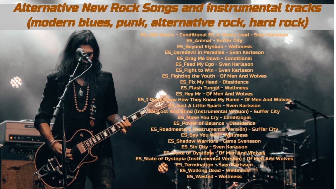Alternative New Rock Songs and instrumental tracks[modern blues,punk ...
