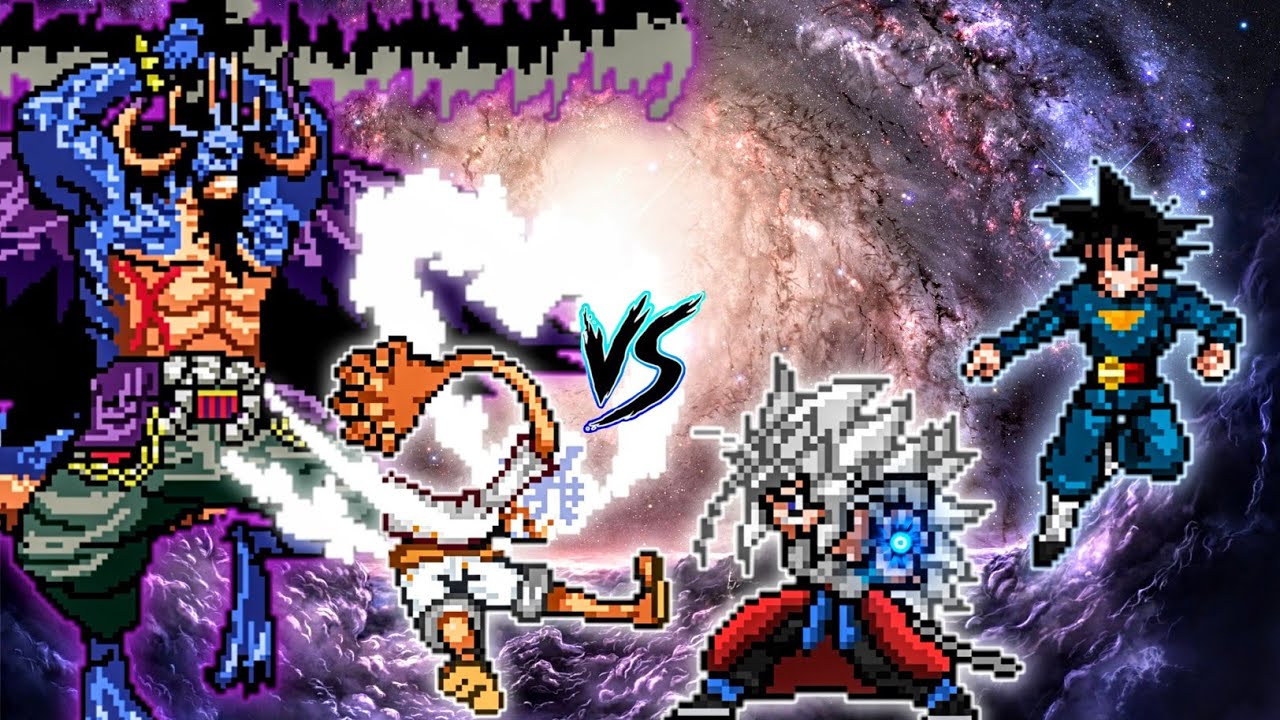 Kaido Hybrid Form V2 OP & TC Luffy OP Buff VS Goku Daishinkan OP & Xeno ...