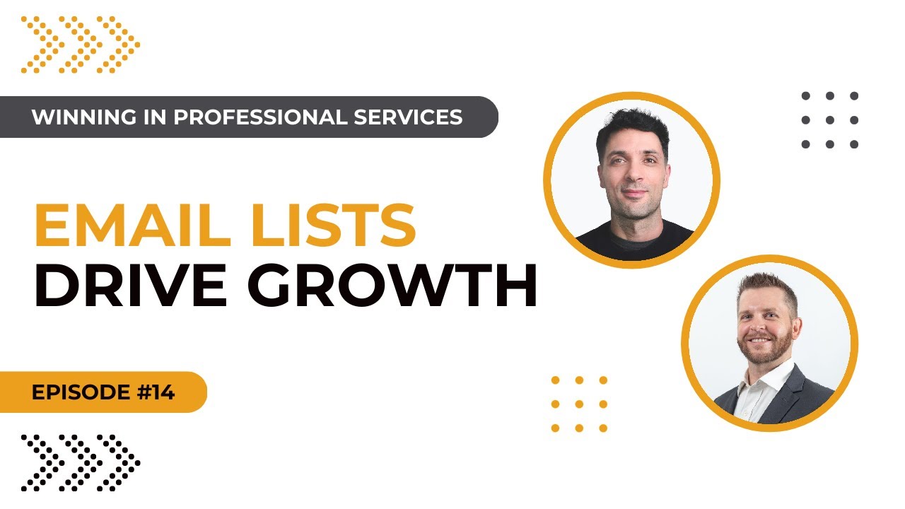 Email List Building in Professional Services (WiPS #14) - YouTube