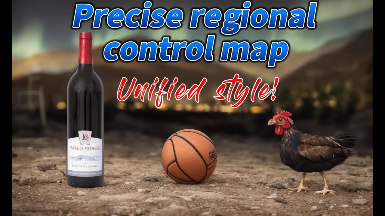 Precise regional control map!Unified style! - YouTube