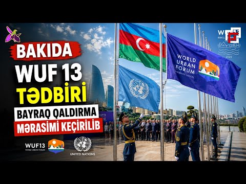 Bakı mötəbər tədbirə ev sahibliyi edir. Bayraq qaldırma mərasimi keçirilib. #xəbərlər #palastv