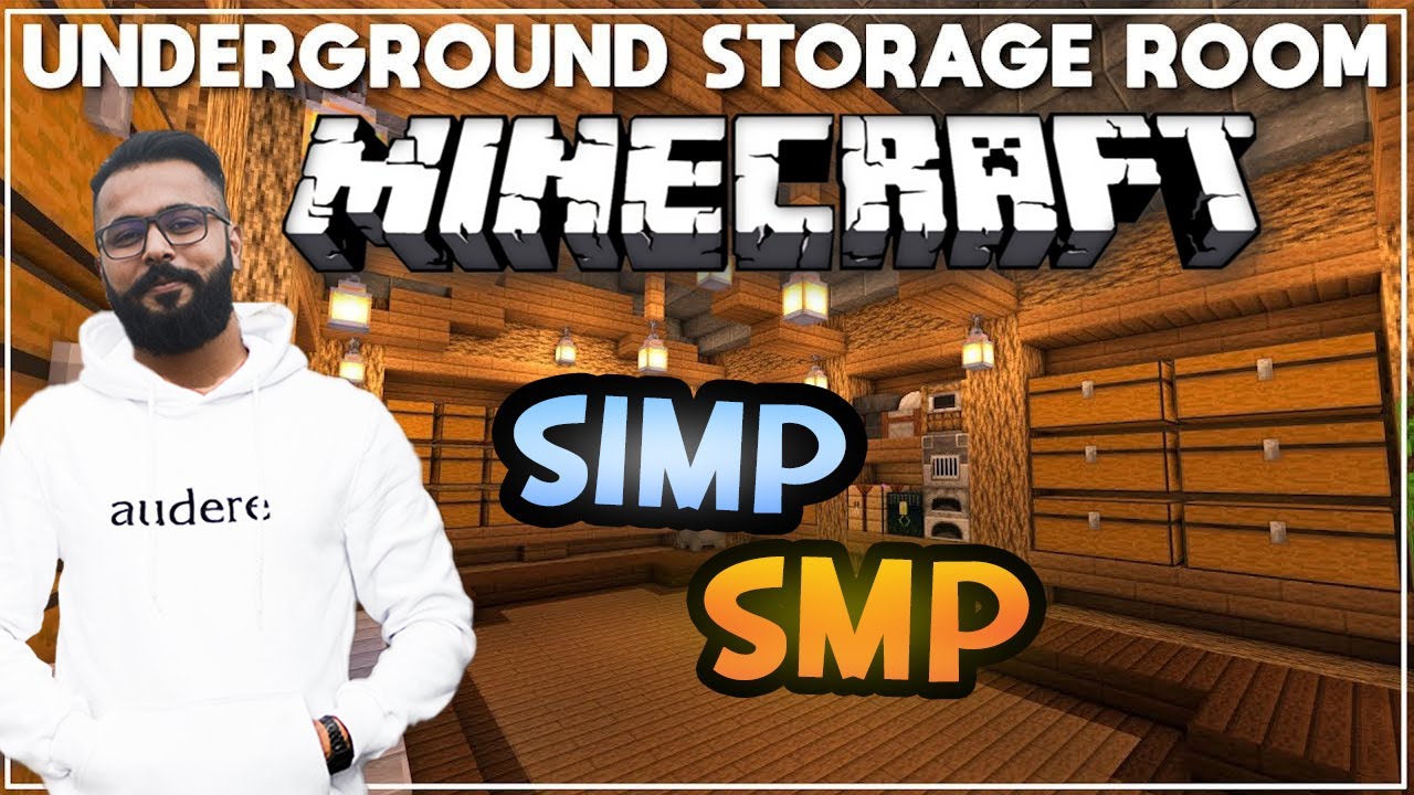 MAKING UNDERGROUND STORAGE ROOM IN SIMP SMP| DAY-20 | MINECRAFT. - YouTube