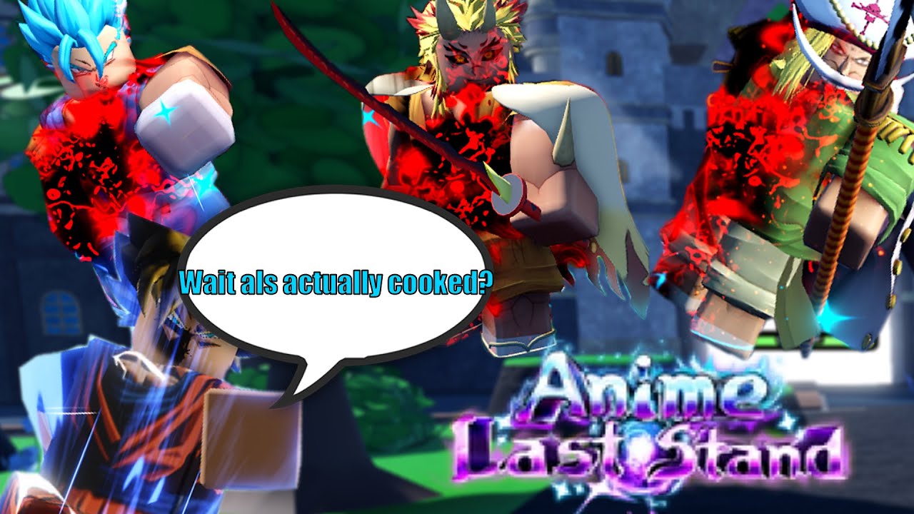 Als finally cooked So I came back and obtained the new meta units ...