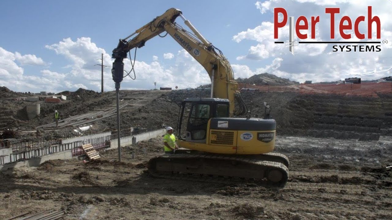 High Capacity Helical Piles - YouTube