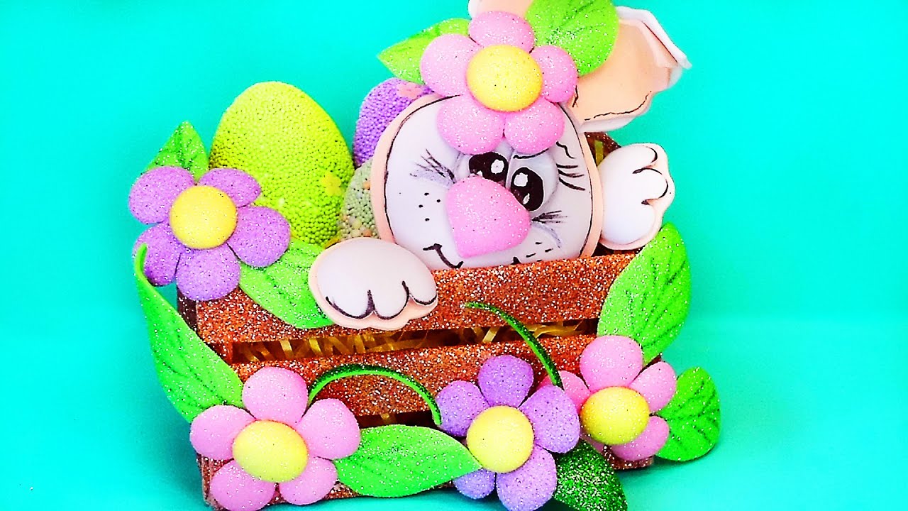 DIY Easter Decor: Create Your Own Craft with Foam Sheets and Cardboard ...