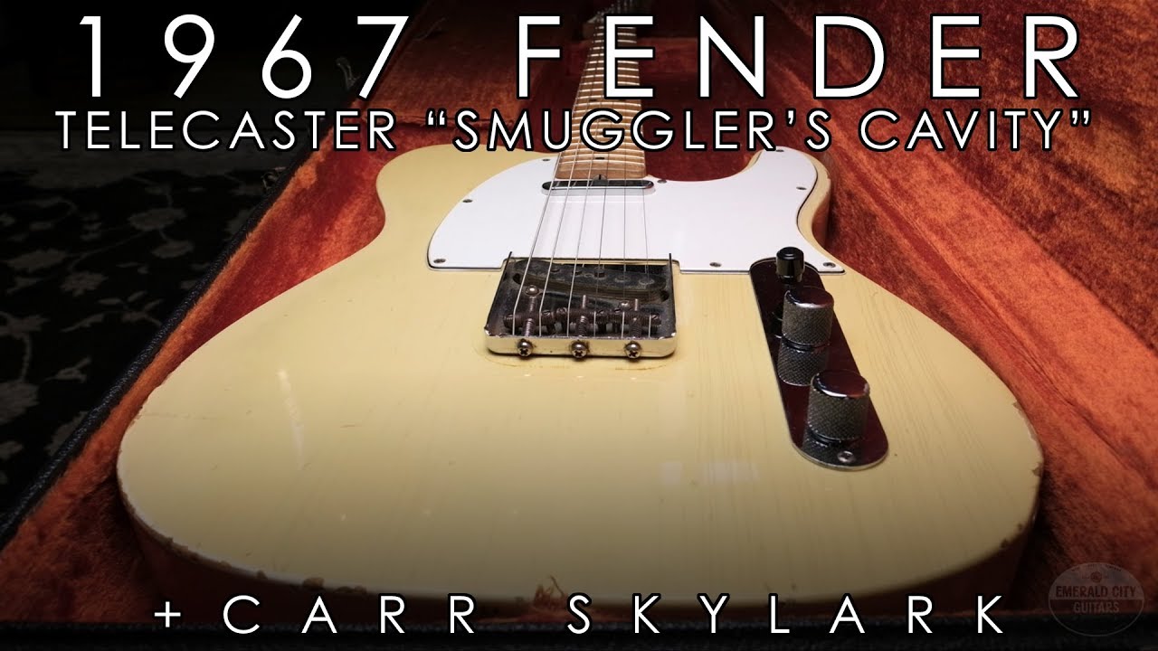 "Pick of the Day" - 1967 Fender Telecaster "Smuggler's Cavity" and Carr ...