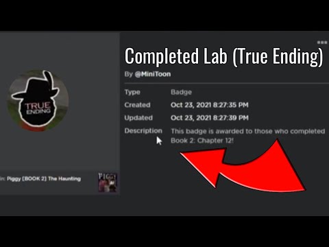PIGGY [BOOK 2] CHAPTER 12 TRUE ENDING BADGE LEAKED!? (Zizzy!?) - YouTube