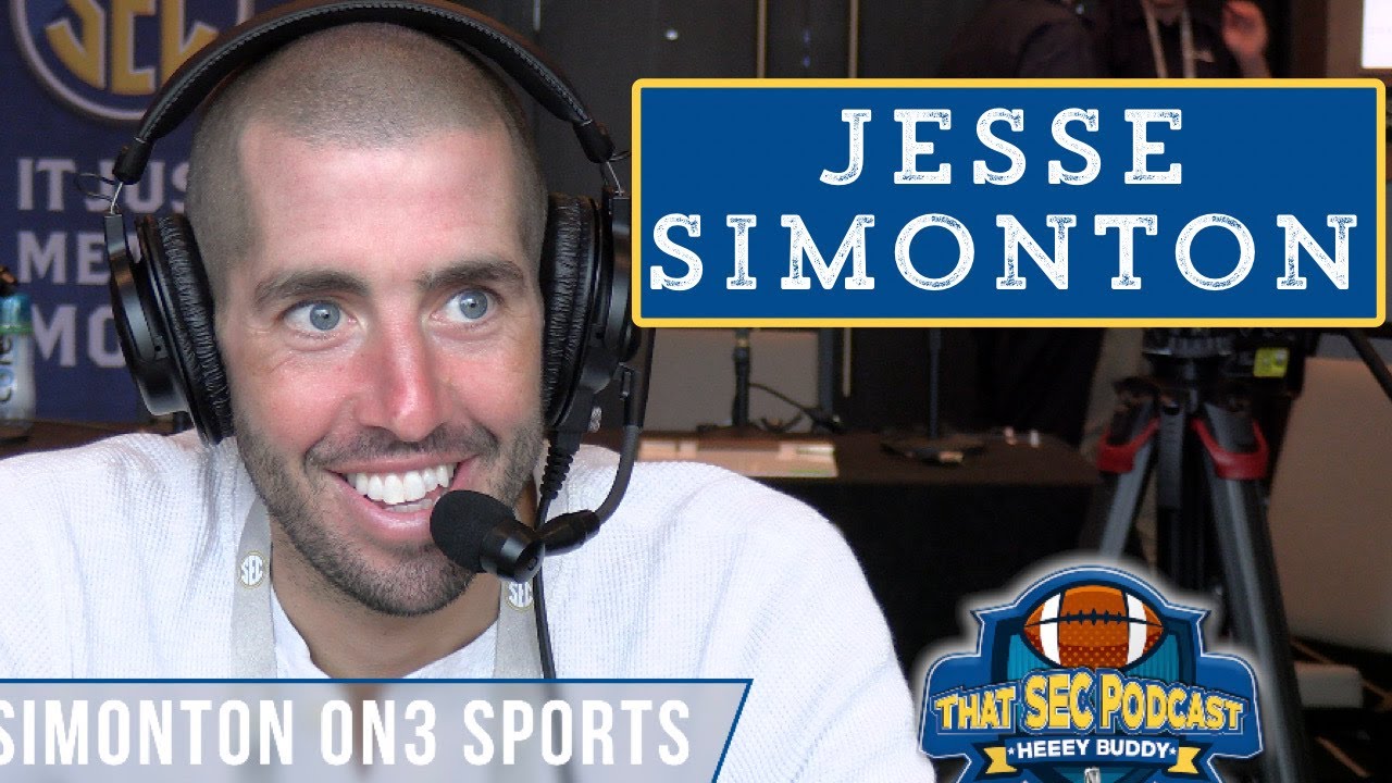 Jesse Simonton 2023 SEC Media Days On3 Sports - YouTube