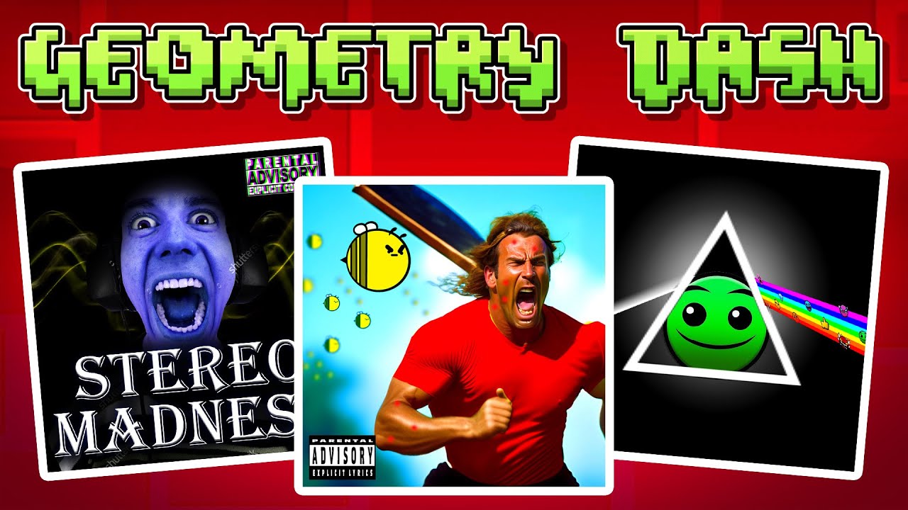 We Made ALBUM COVERS for Geometry Dash… - YouTube