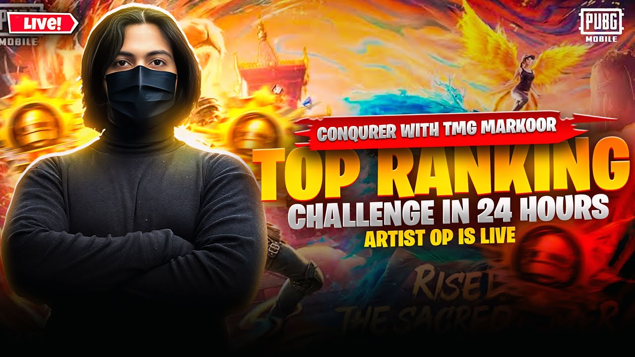 🔥Top Ranking with TMG MARKHOR ( joind TMG CLAN)🔥| PUBG MOBILE LIVE |Tmg ...