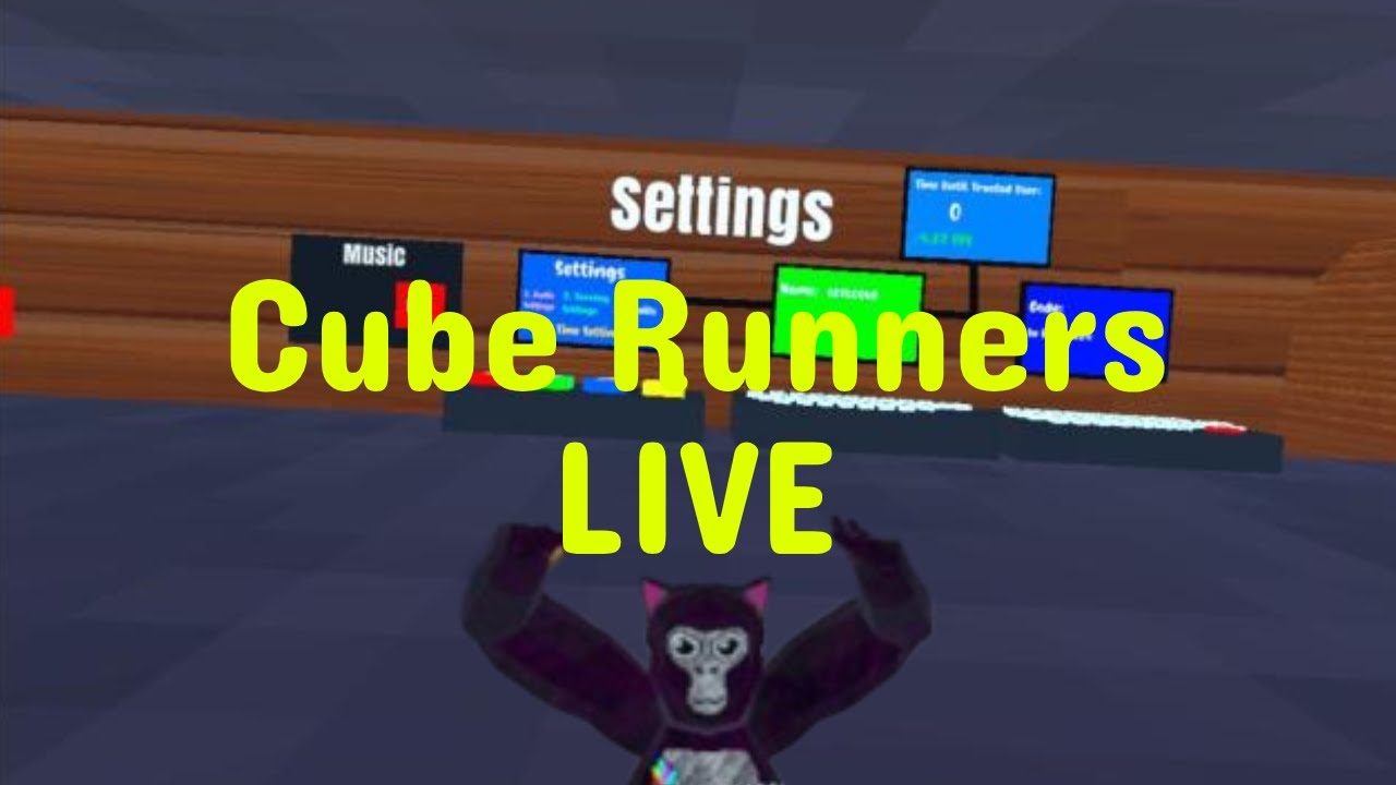 Cube Runners Live with fans!!! - YouTube