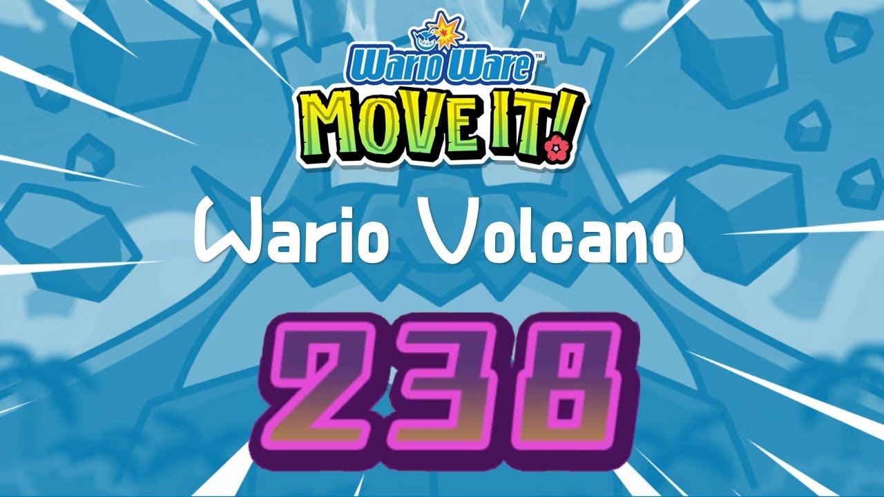 (OUTDATED) WarioWare: Move It! - Volcano Wario (238 Points) - YouTube