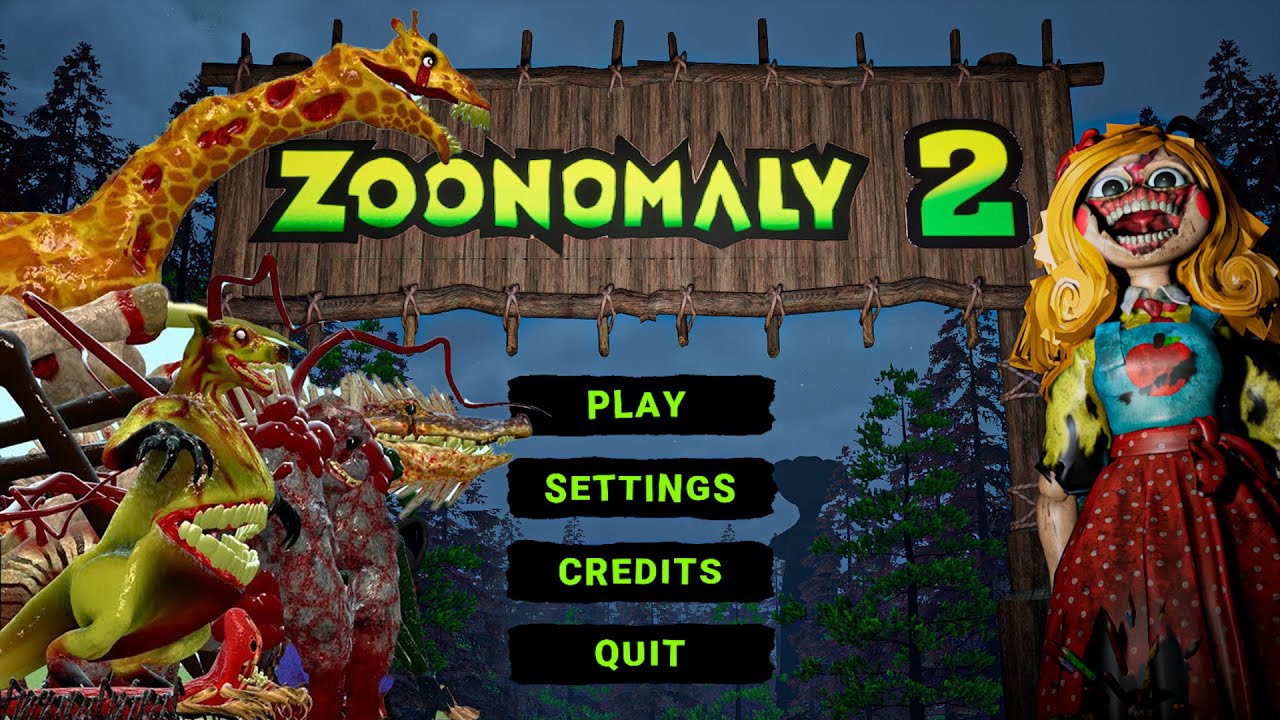 Zoonomaly 2 Official Teaser Full Game Play - Zoochosis Monster Boss ...