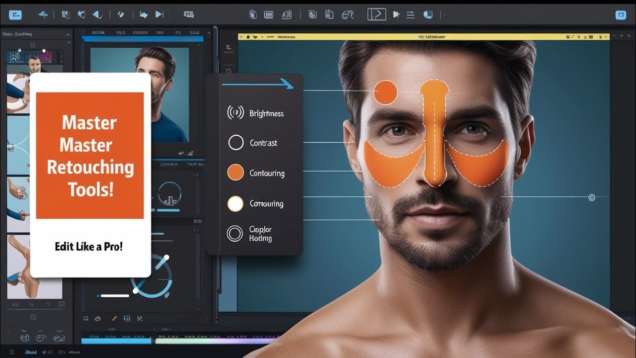 Simple Retouching Tips to Enhance Your Face & Body on Screen! - YouTube