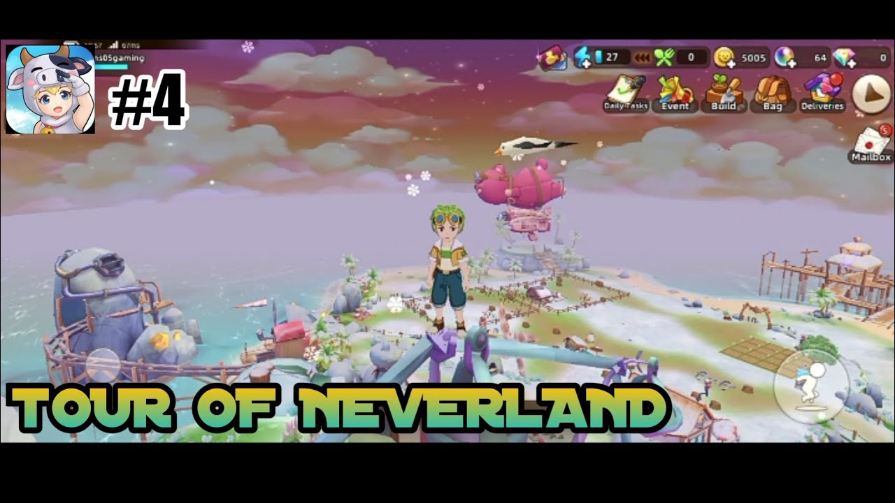 Bangun Rumah Si Anak Sultan - Tour Of Neverland Gameplay Stage #4 - YouTube