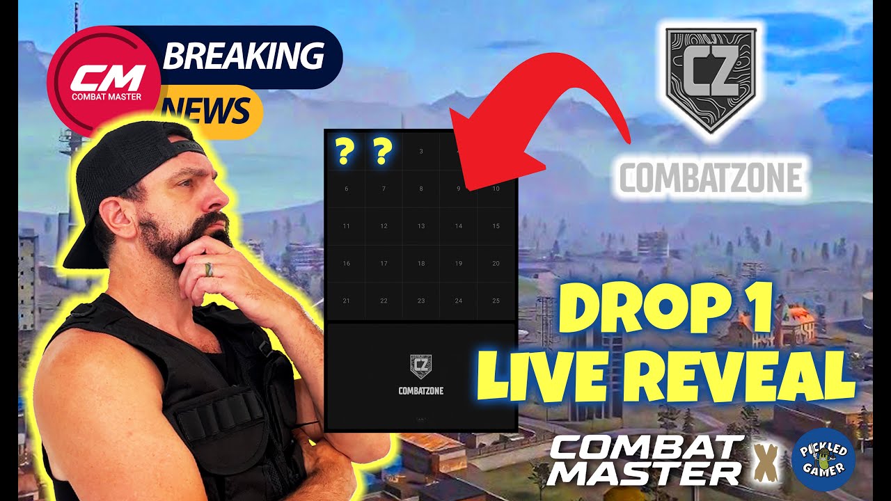 🔴 LIVE - Combat Master - Combat Zone Drop1 Reveal - #battleroyale # ...