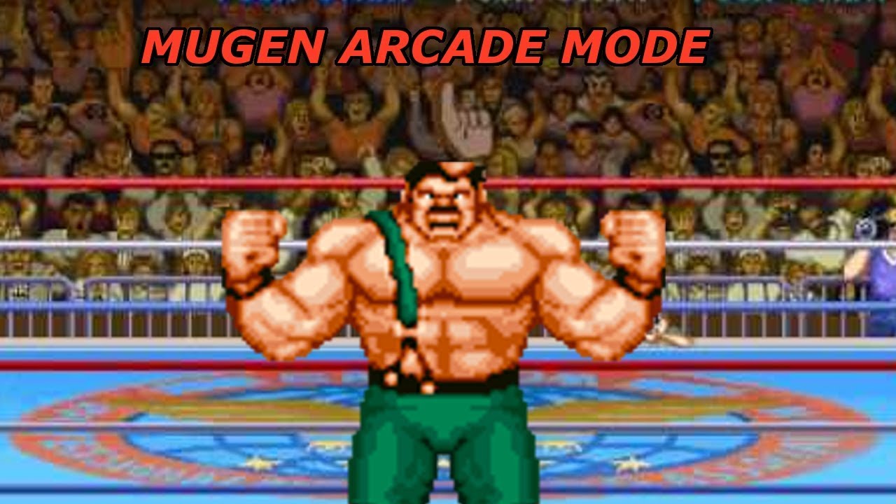 MUGEN Arcade Mode with Mike Haggar - YouTube